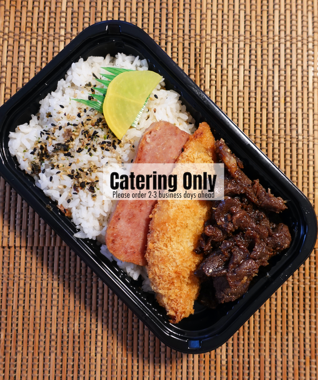 Combo Pac (Catering only) | Miyakonjo Bento & Catering